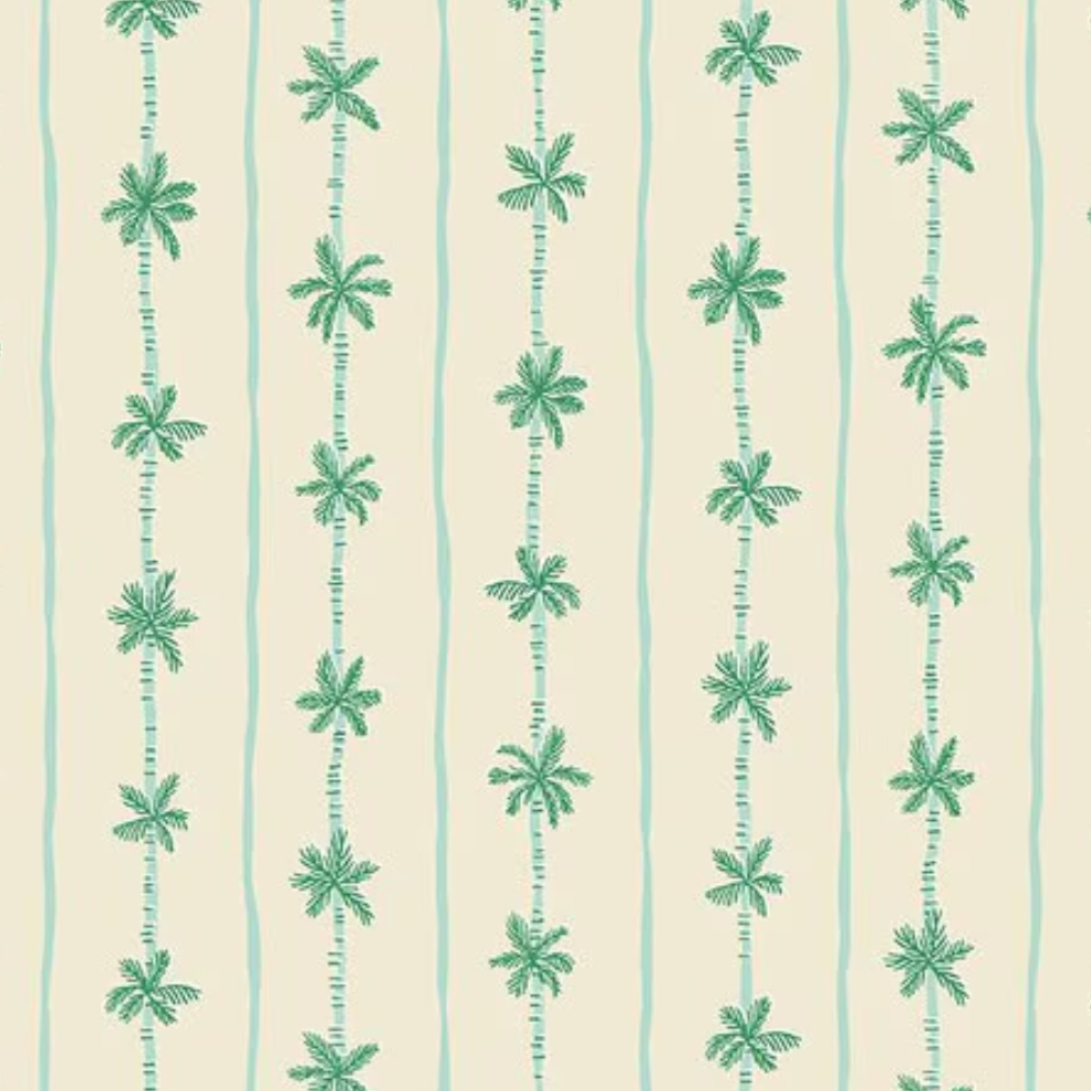 Palm Stripe by Jill Howarth | Sand Dollar – May The One-Fourth Be With You