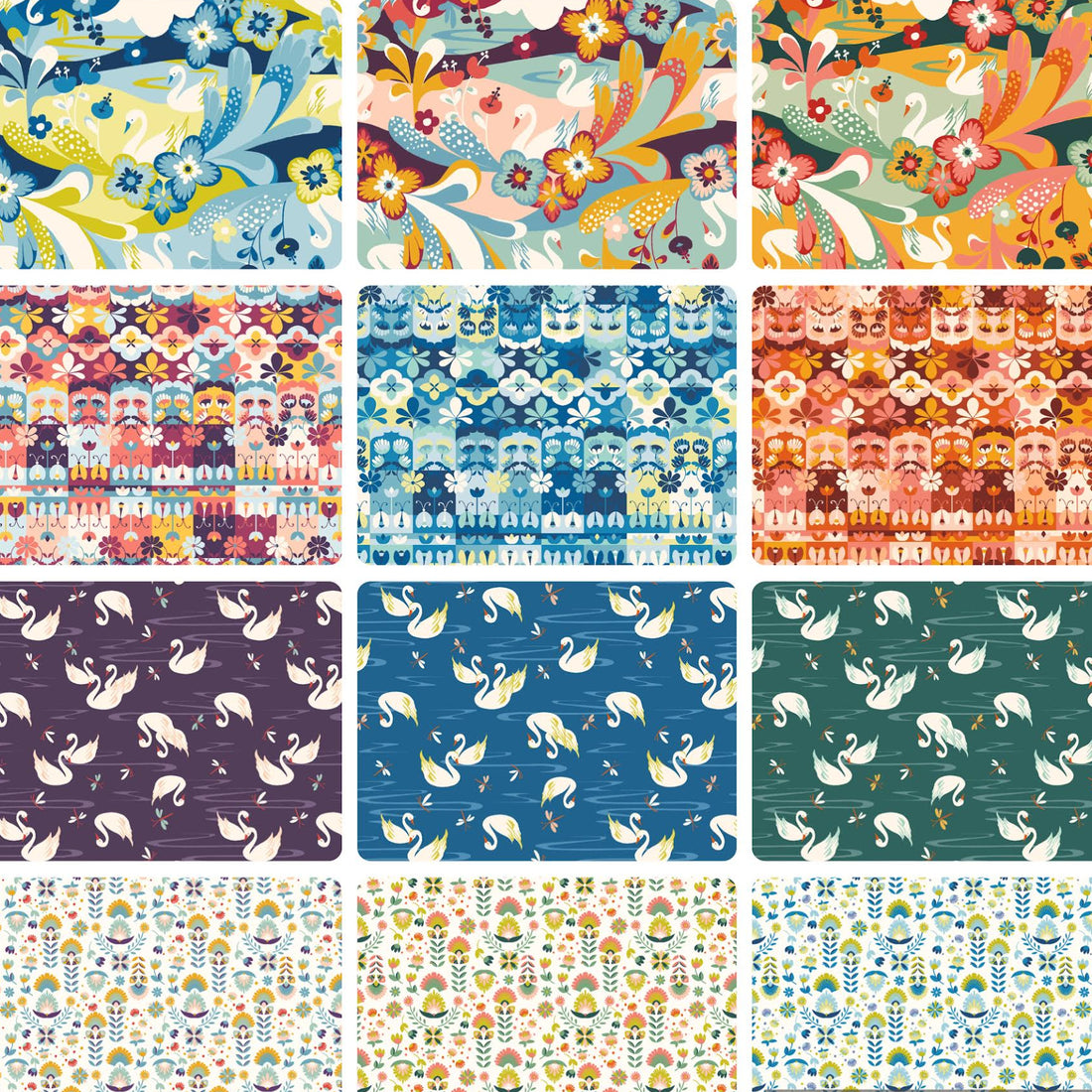 Swan Paraiso Layer Cake by RJR Fabrics – May The One-Fourth Be With You